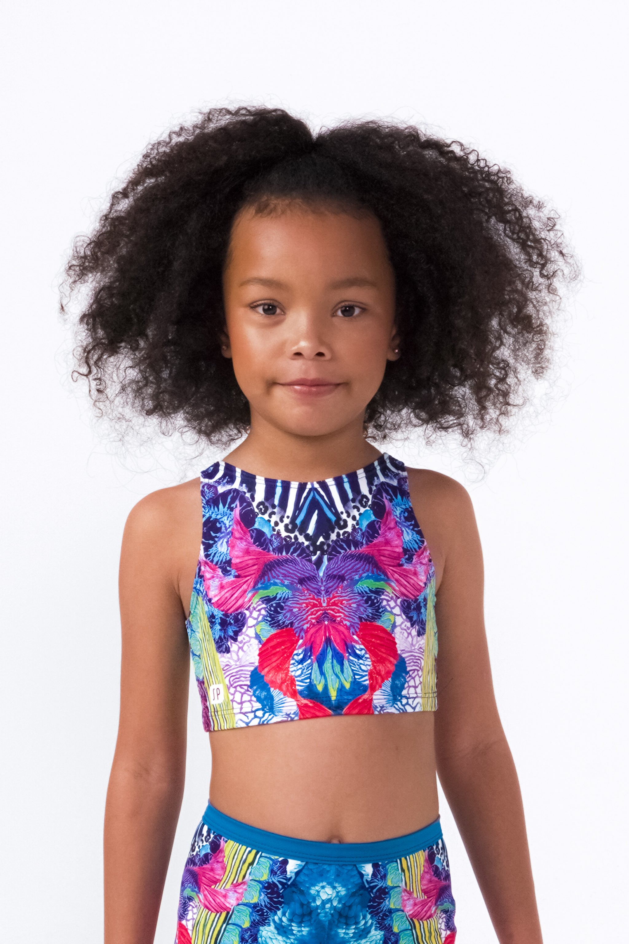 Reef Tales Cropped Singlet by Sylvia P Sportswear